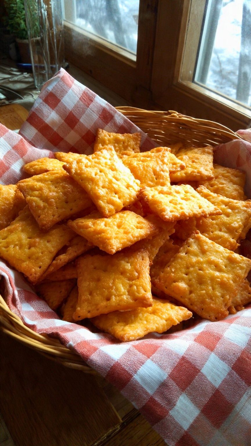 Gluten Free Cheese Crackers